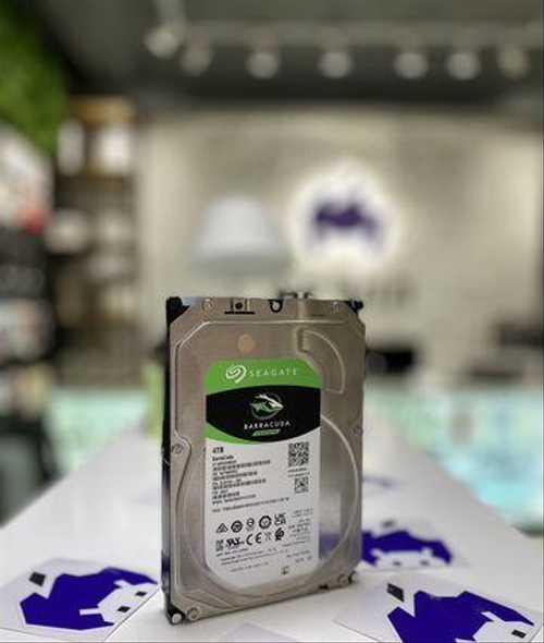 4 тб Жесткий диск Seagate BarraCuda