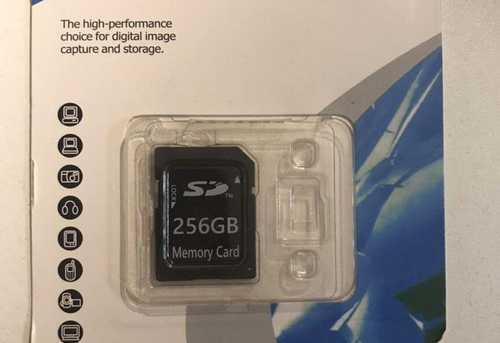 Карта памяти MicroSD на 256гб