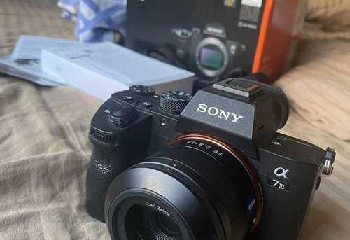 Sony a7m III и объектив Sony Carl Zeiss 35mm f/2.8