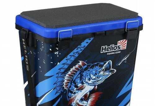 Ящик рыболовный Helios, односекционный, 19 литров