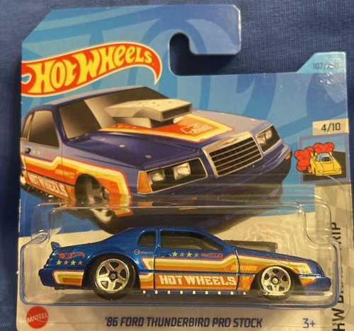 Hot wheels 86 Ford thunderbird pro stock