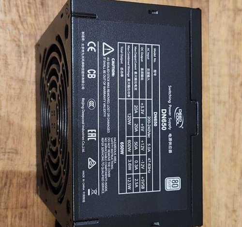 Блок питания DeepCool DN650 650W