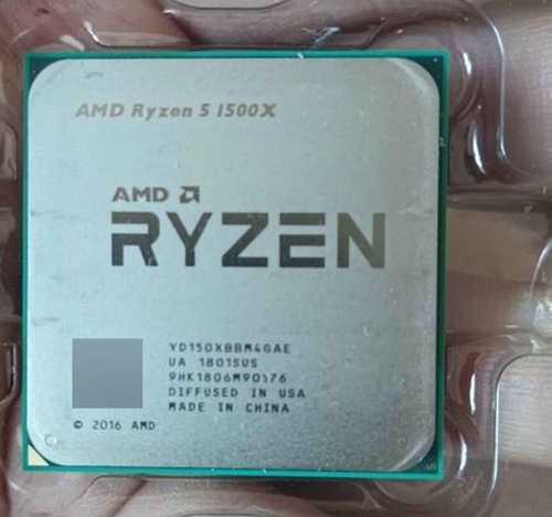 Процессор AMD Ryzen 5 1500X