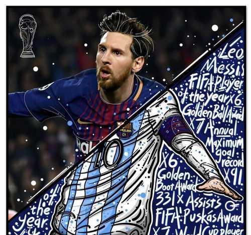 Картина Leo Messi