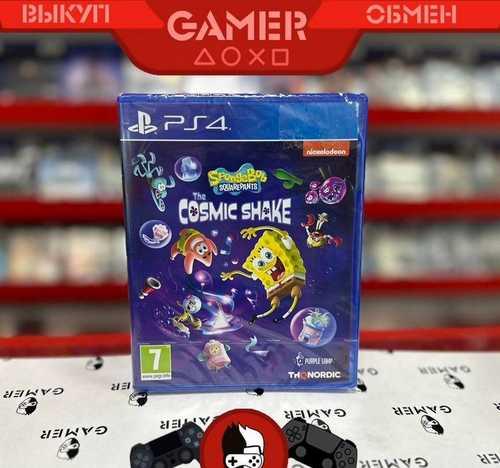 SpongeBob SquarePants The Cosmic Shake PS4 Б\у