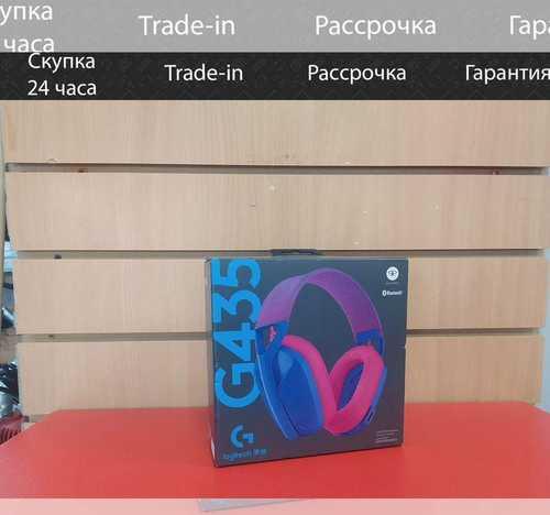 Игровые без проводные наушники Logitech G G435