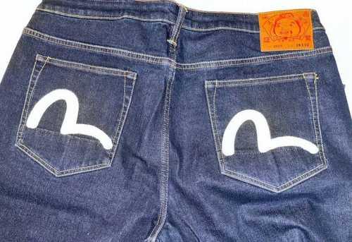 Классические джинсы Evisu с галками