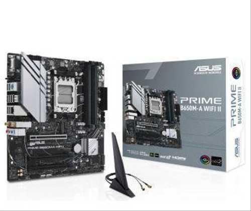 Asus prime B650M-A wifi II, Socket AM5 новая с гар