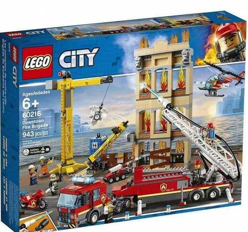 Lego City 60216 Центральная пожарная станция