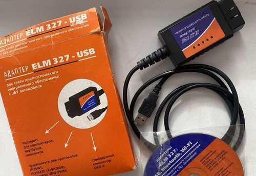 Адаптер ELM -327 USB Диагностический сканер
