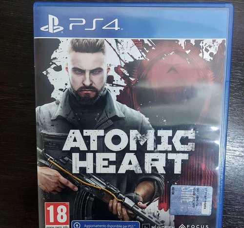 Atomic heart ps4 диск бу