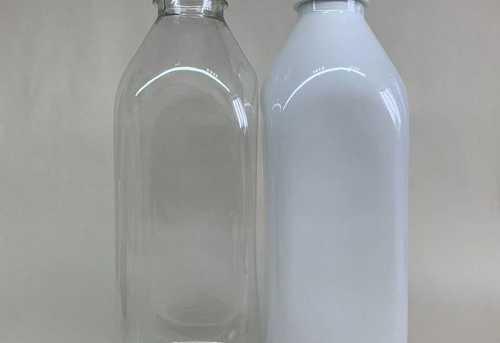 Бутылка пластиковая литровая