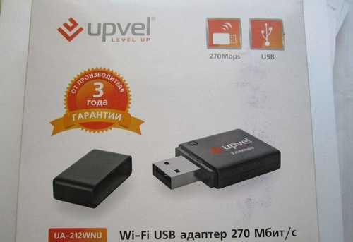 USB wifi адаптер "Upvel" 270 Мбит/с