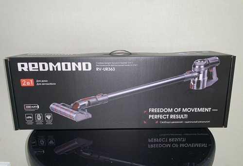 Новый пылесос redmond RV-UR363