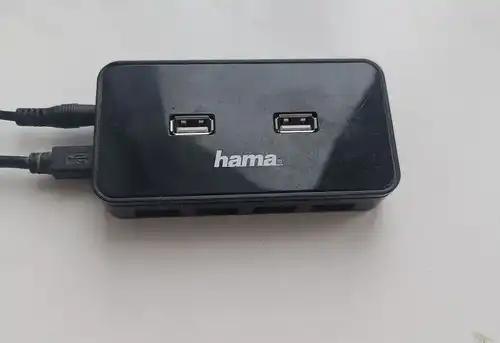 USB Хаб Hama 7 (активный)