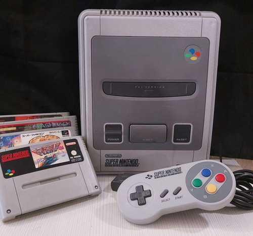 Nintendo Super Famicom (snes), Япония, с играми