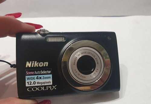 Фотоаппарат Nikon S2500 почти новый для ретро фото