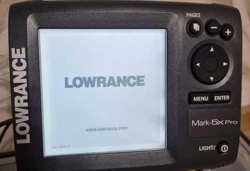 Эхолот Lowrance mark 5x pro