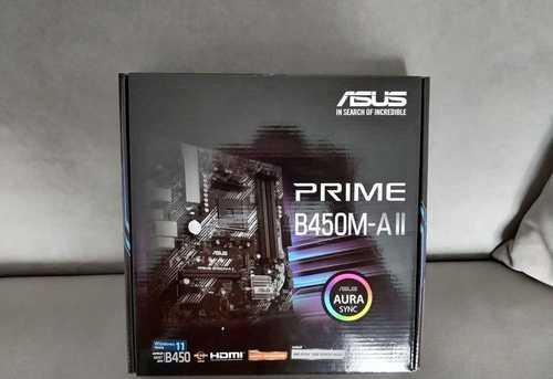 Материнская плата Asus Prime B450M-A II (AM4)