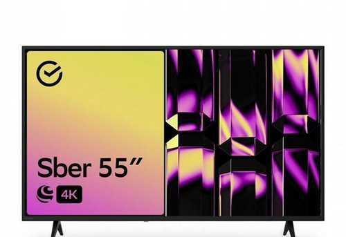 Телевизор Sber SDX-55U4010B, 55"(139 см), UHD 4K
