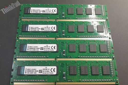 Оперативная память Kingston DDR3-32Gb(4планки*8Gb)