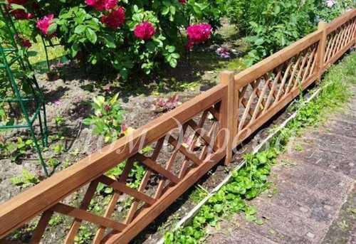 Огорождение забор решетки для огорода цветов