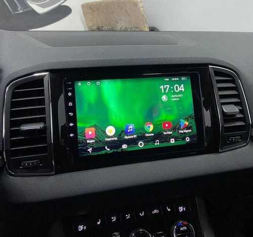 Штатная android магнитола Teyes CC3L 4/32Skoda Kodiaq