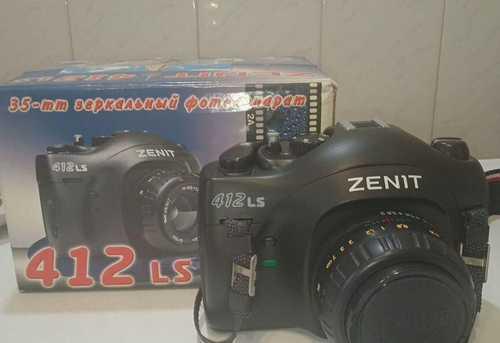 Зеркальный фотоаппарат Zenit 412 ls