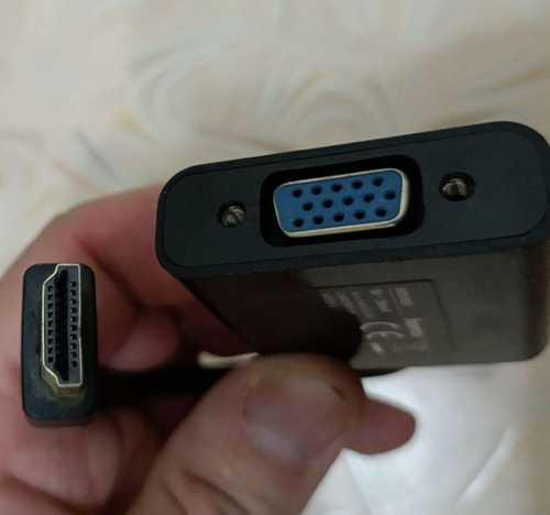 Переходник hdmi vga и другой