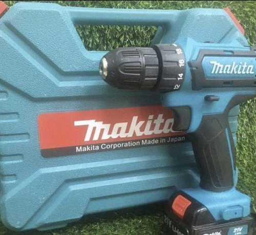 Аккум. Шуруповерт Makita 21v- 2Ah. Доставка по гор