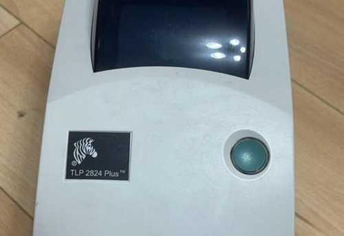 Принтер этикеток zebra TLP 2824 plus