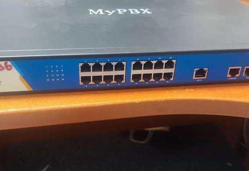 Гибридная IP-атс Yeastar mypbx U510