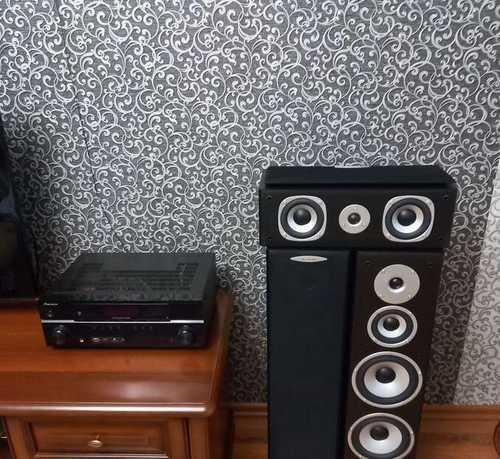 Ком акустической систем+ Ресивер Pioneer VSX-519V