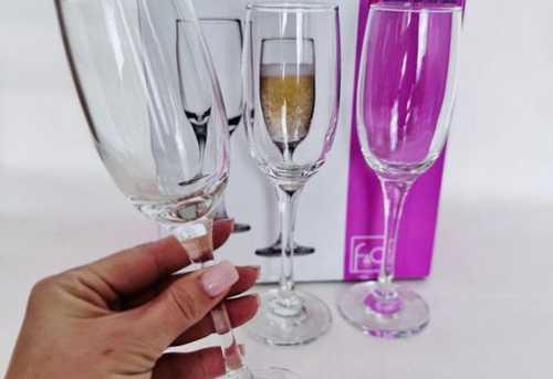 Набор бокалов для шампанского 6 шт