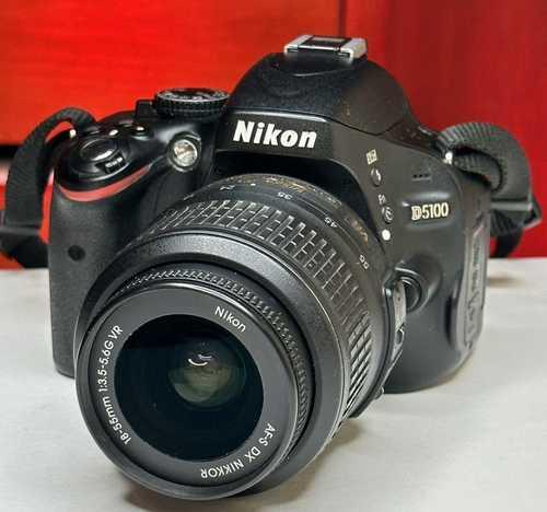 Nikon d5100 + Nikon 18-55mm (как новый)