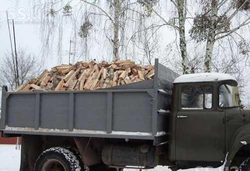 Дрова березовые колотые