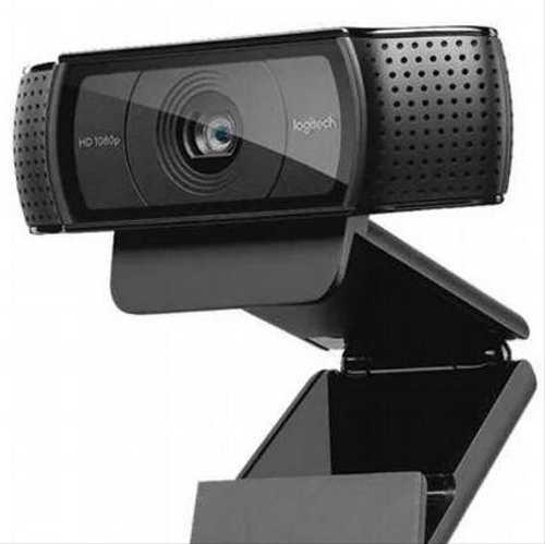 Вeб-камера Logitech Webcam C920e, черный (960-0012