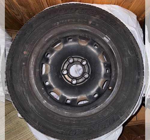 Колеса летние R14 Dunlop vw polo