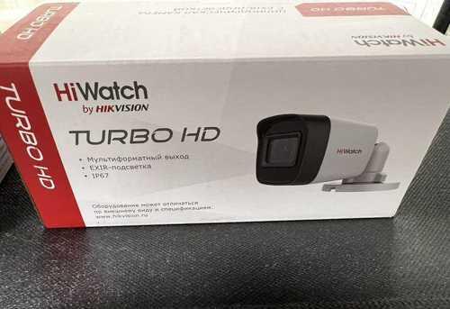 Видеокамера Hiwatch DS-T500 HD-TVI (C) 5 мп