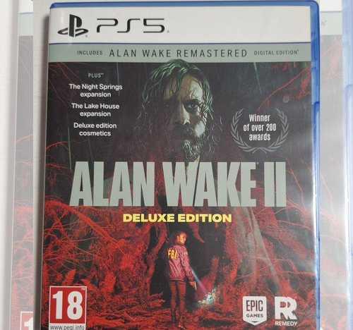 Alan wake 2 ps5 диск