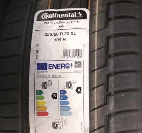 Continental PremiumContact 6 255/50 R20 109Y