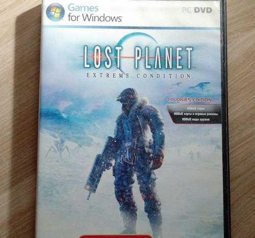 PC DVD, диск игры lost planet (диск 1 )