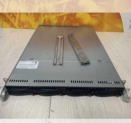 Supermicro 6017R-TDT  (2xE5-2667v2, 128GB DDR3)