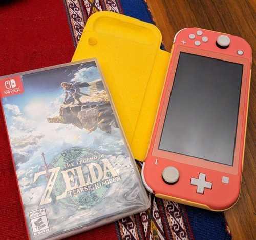 Nintendo switch lite  Zelda Tears of the Kingdom