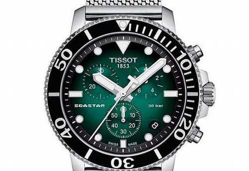 Новые Tissot seastar кварцевый хронограф