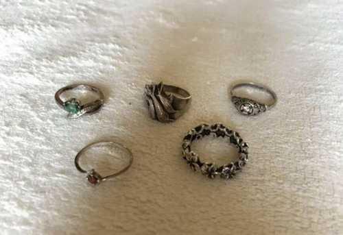 Серебряные кольца