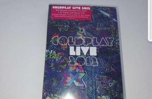 Coldplay, Live 2012, Cd+Dvd, Фирменный