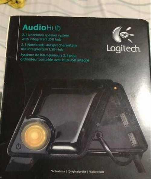 Logitech usb hub speakers audiohub model S-00041