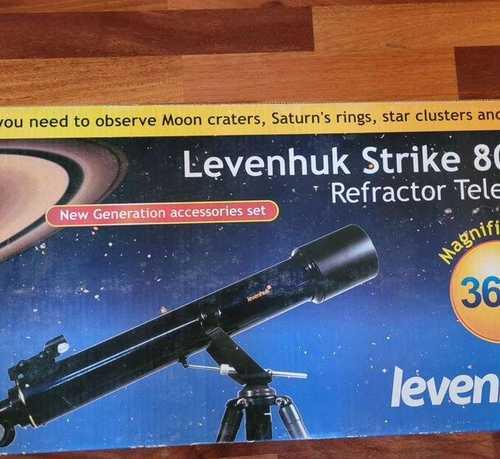 Levenhuk strike 80 NG телескоп