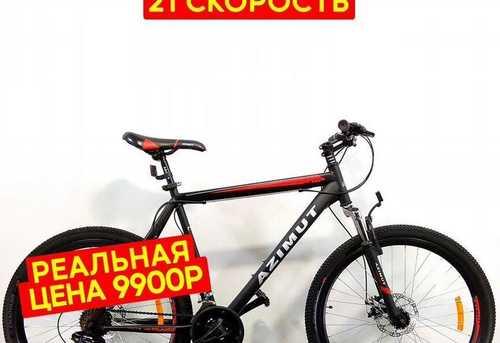 Велосипед горный Черно-красный